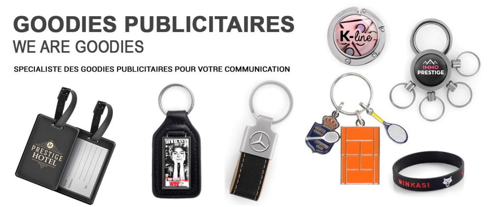 Goodies publicitaires avec logo | objets personnalisés avec logo
